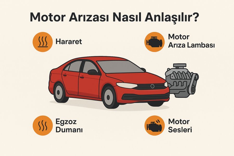 : Motor Arızası Nasıl Anlaşılır? Belirtiler ve Çözümler